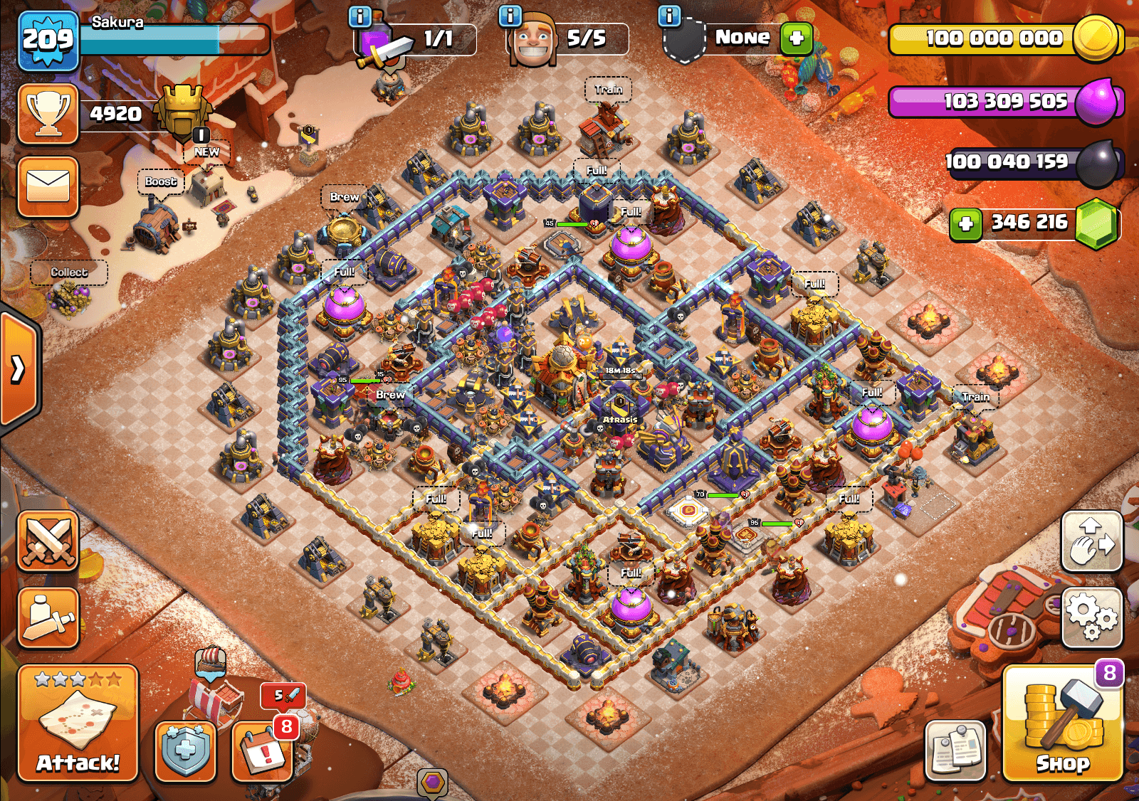 Atrasis Private Server - Play Clash of Clans with Unlimited Resources